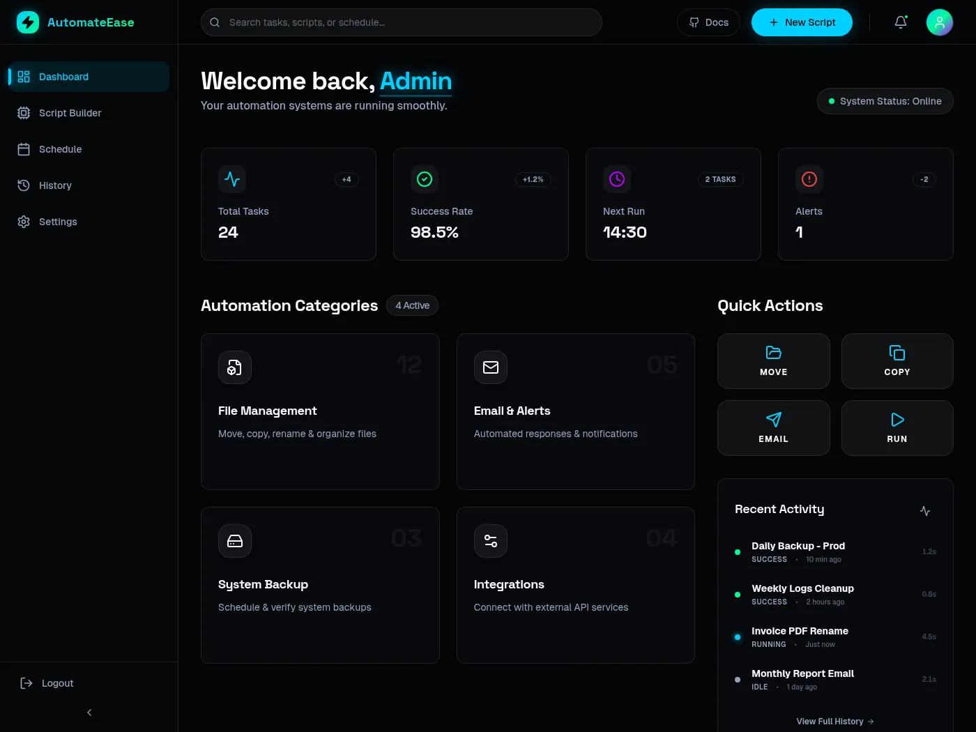 AutomateEase Desktop