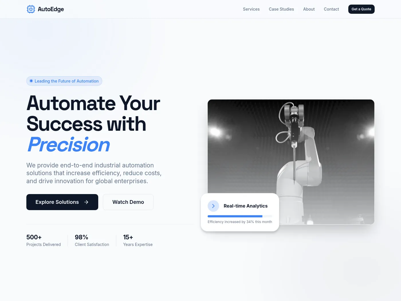 AutoEdge Web Presence