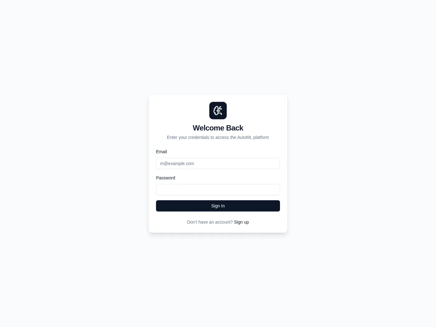 AutoML Chat Assistant