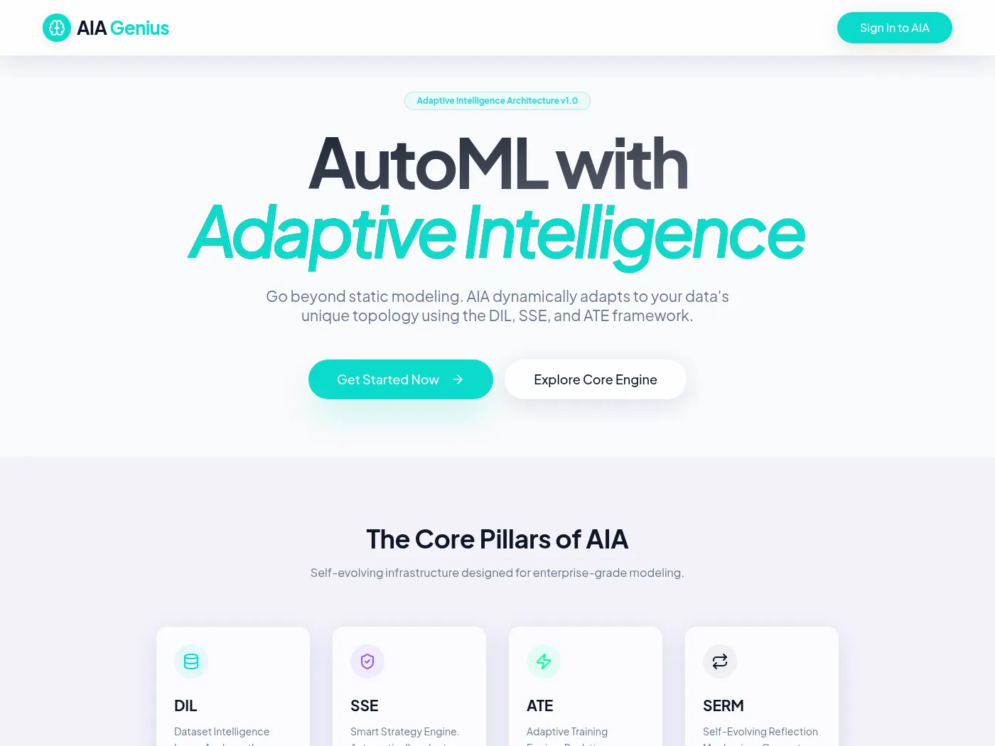 AutoML Genius Platform