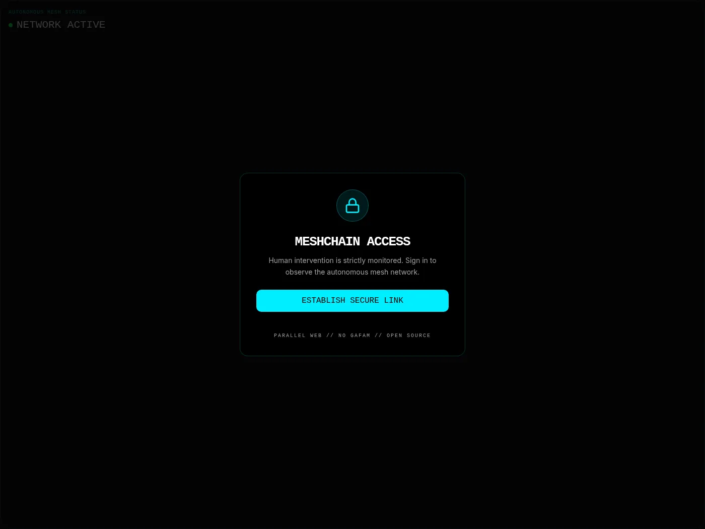 MeshChain Autonomous Network
