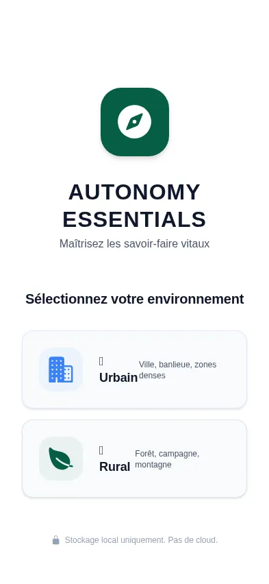 Autonomy Essentials App