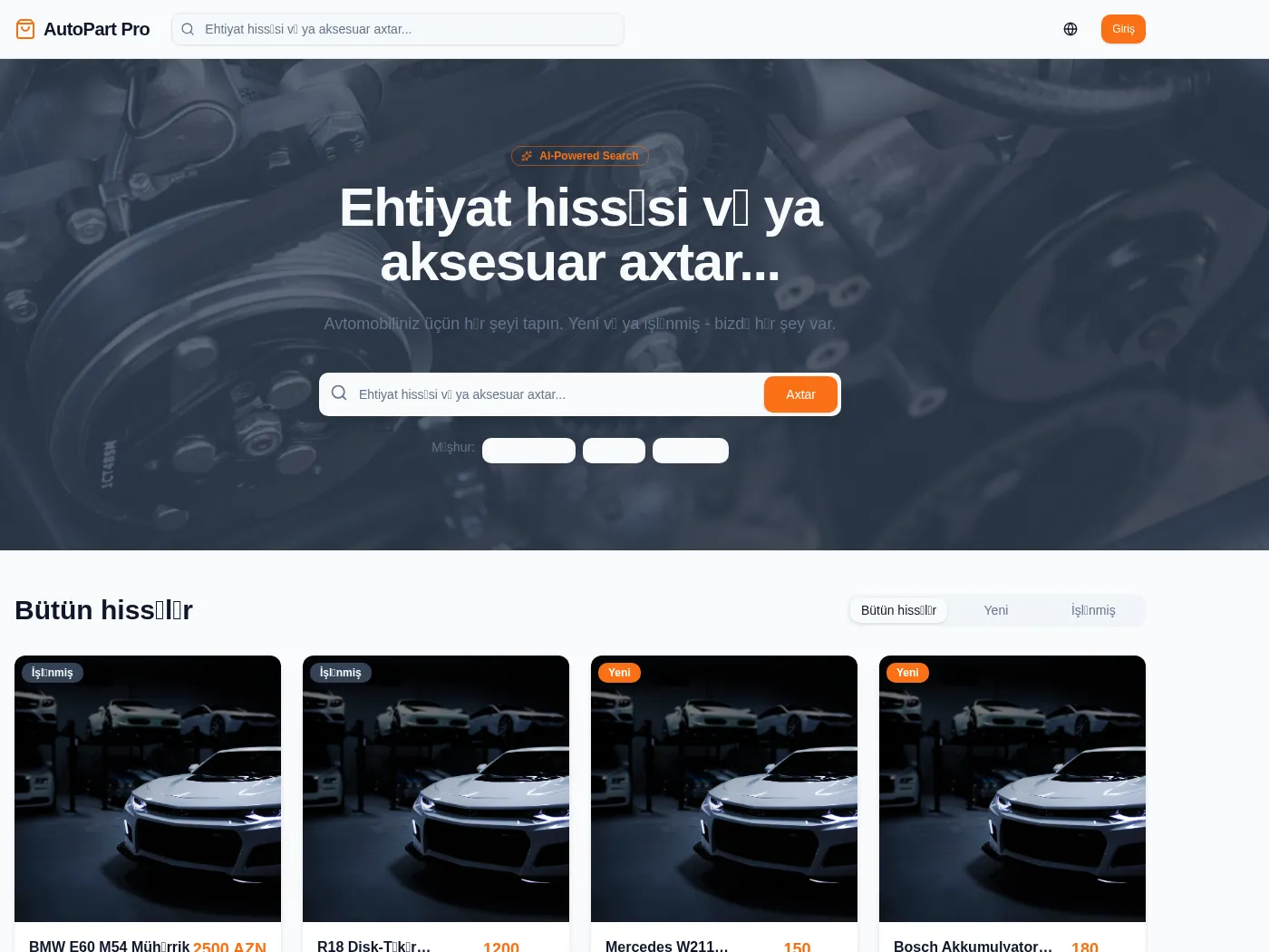 AutoPart Pro Marketplace