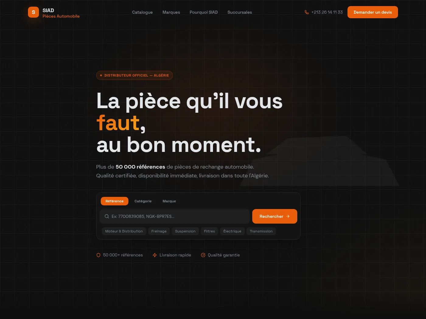 AutoParts Web Redesign