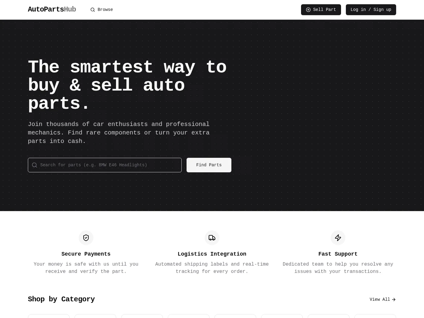 AutoParts Marketplace