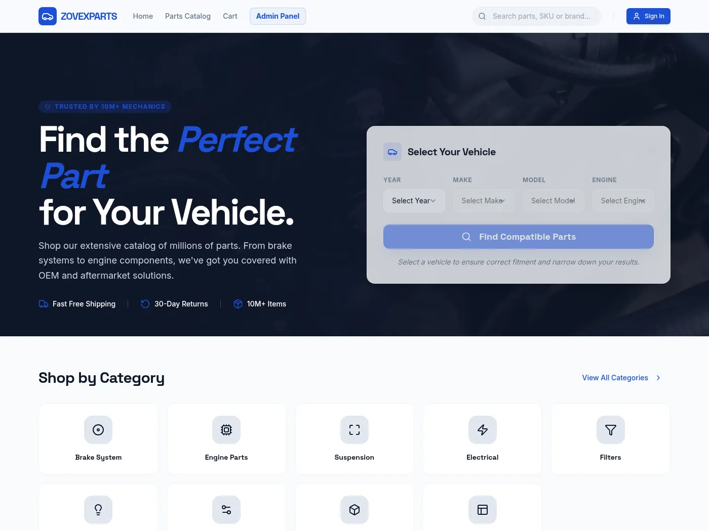 AutoParts Marketplace