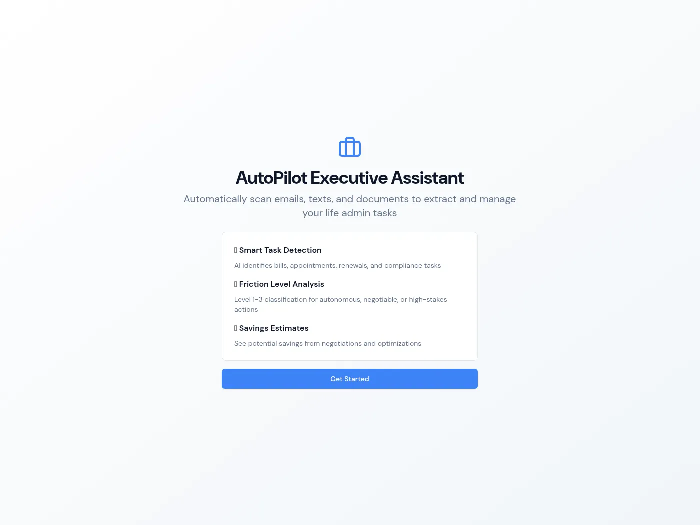 AutoPilot Exec Assistant