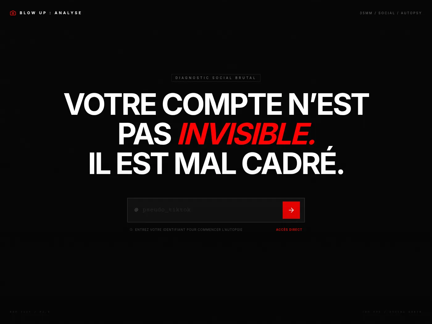 L'Autopsie Sociale