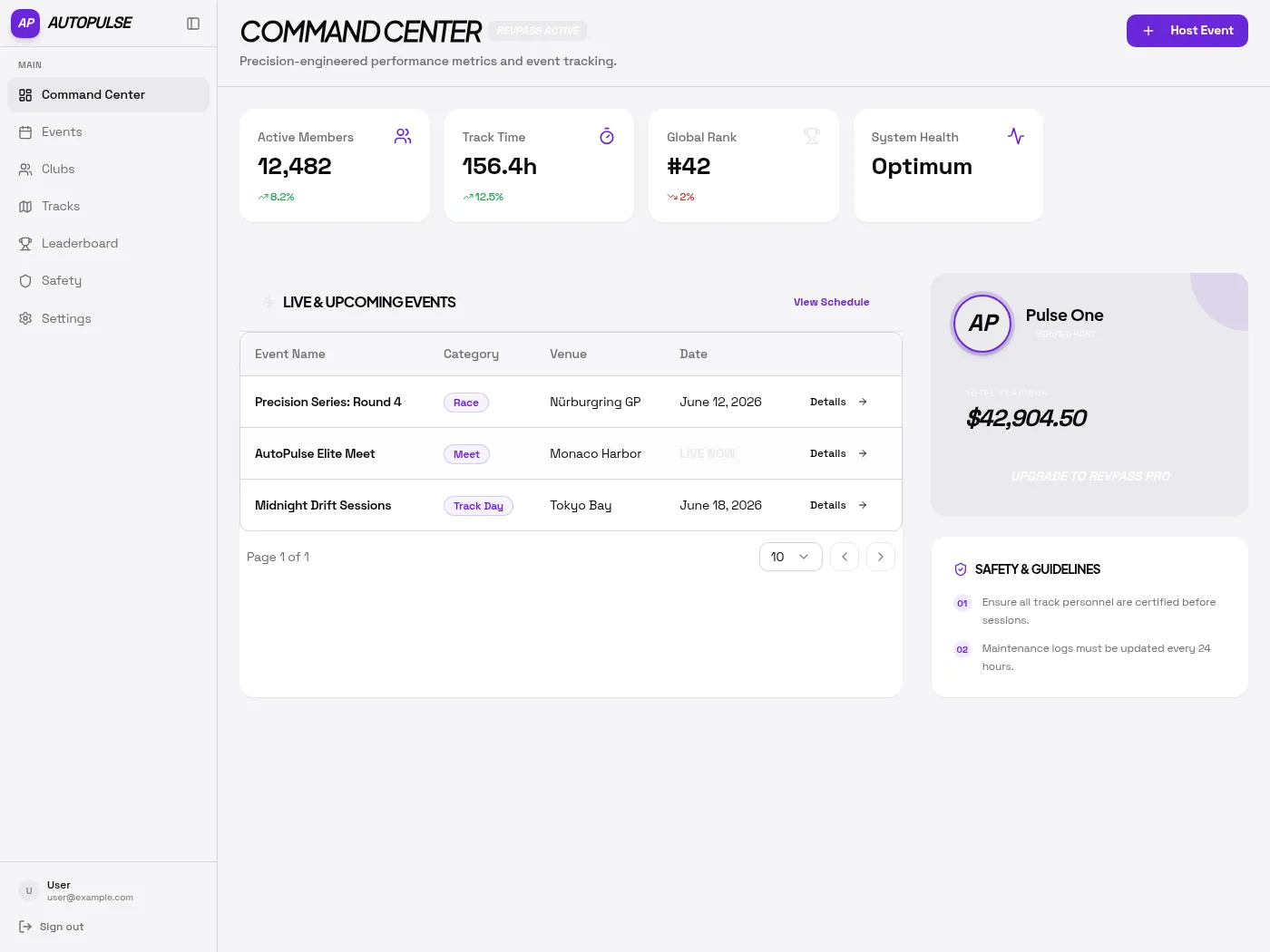 AutoPulse Visual Theme