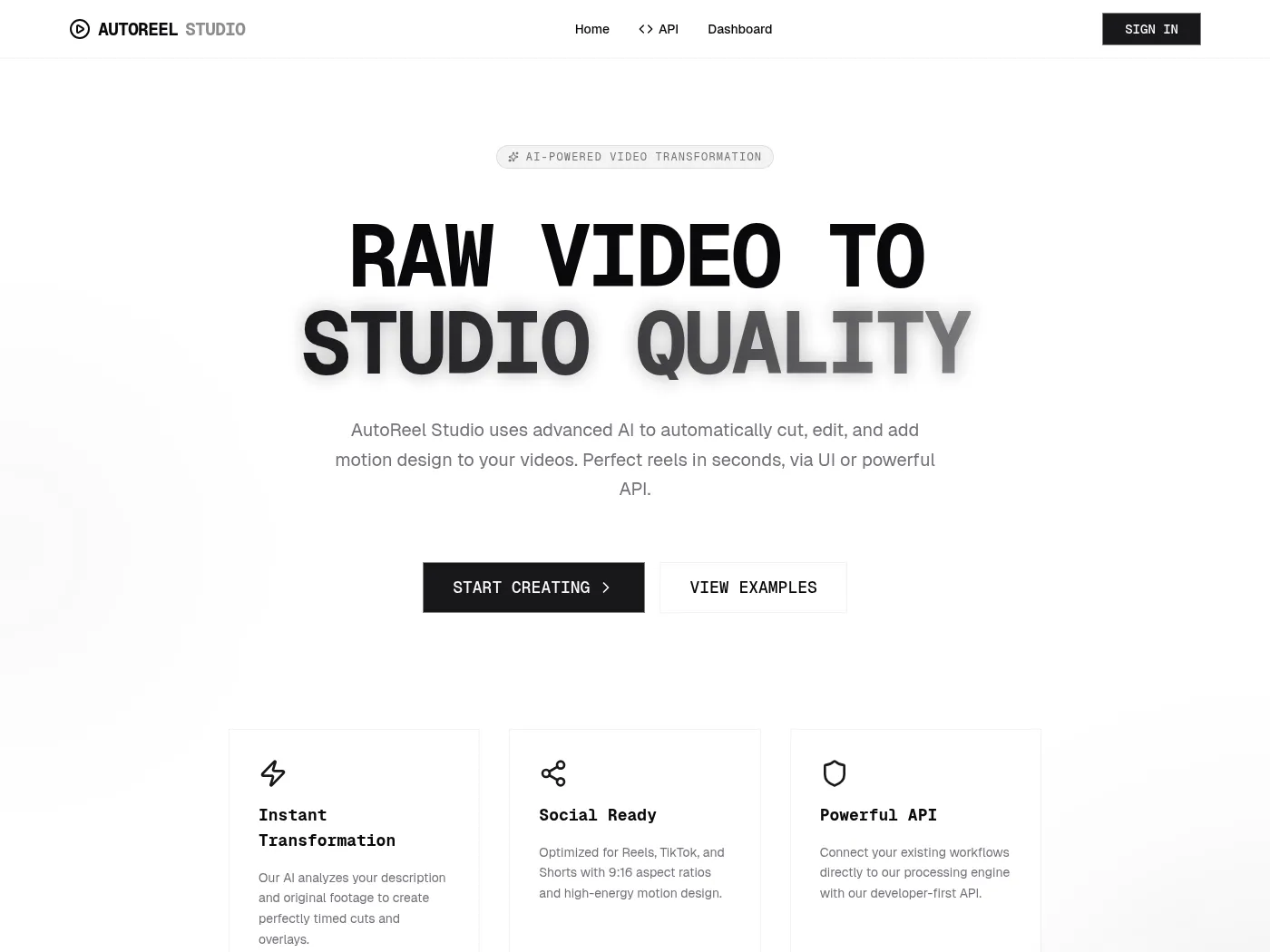 AutoReel Studio