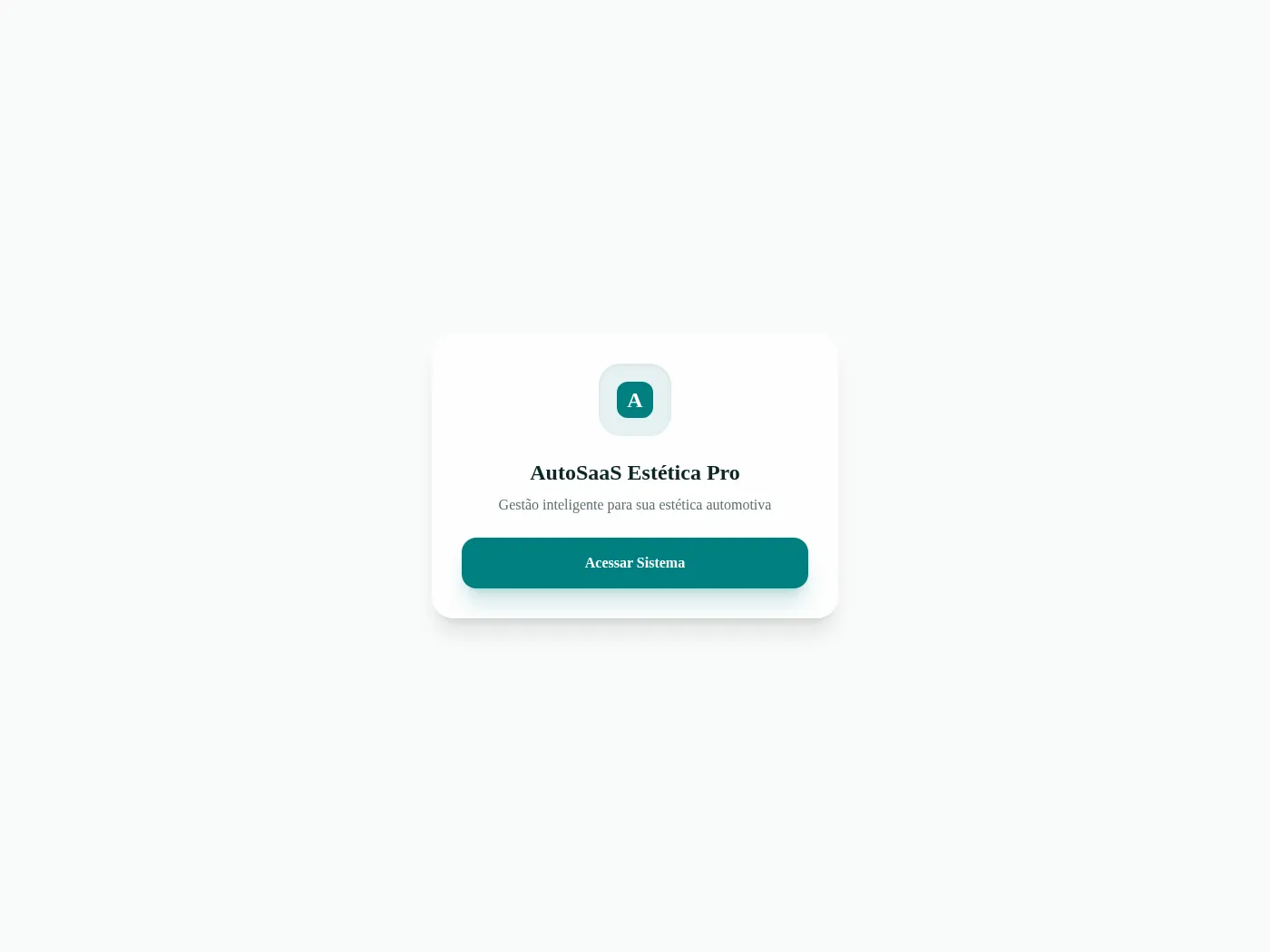 AutoSaaS Estética Pro