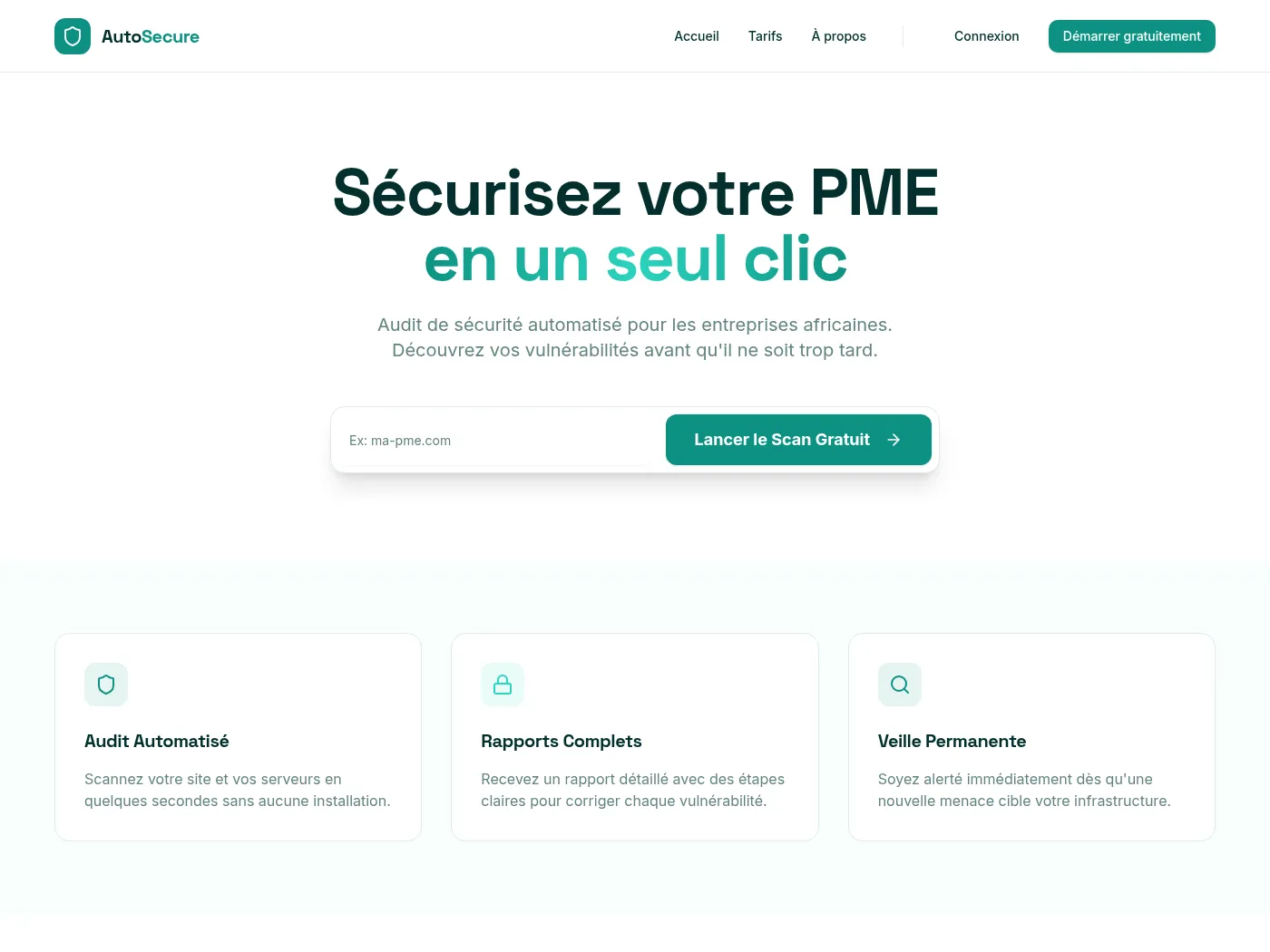 AutoSecure Audit Platform