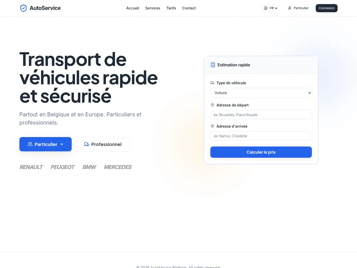 AutoService Platform
