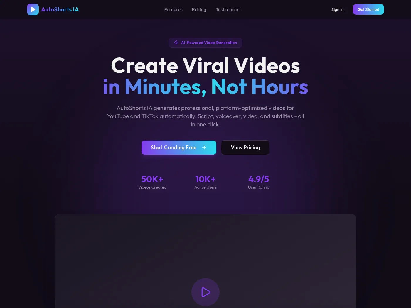 AutoShorts IA Studio