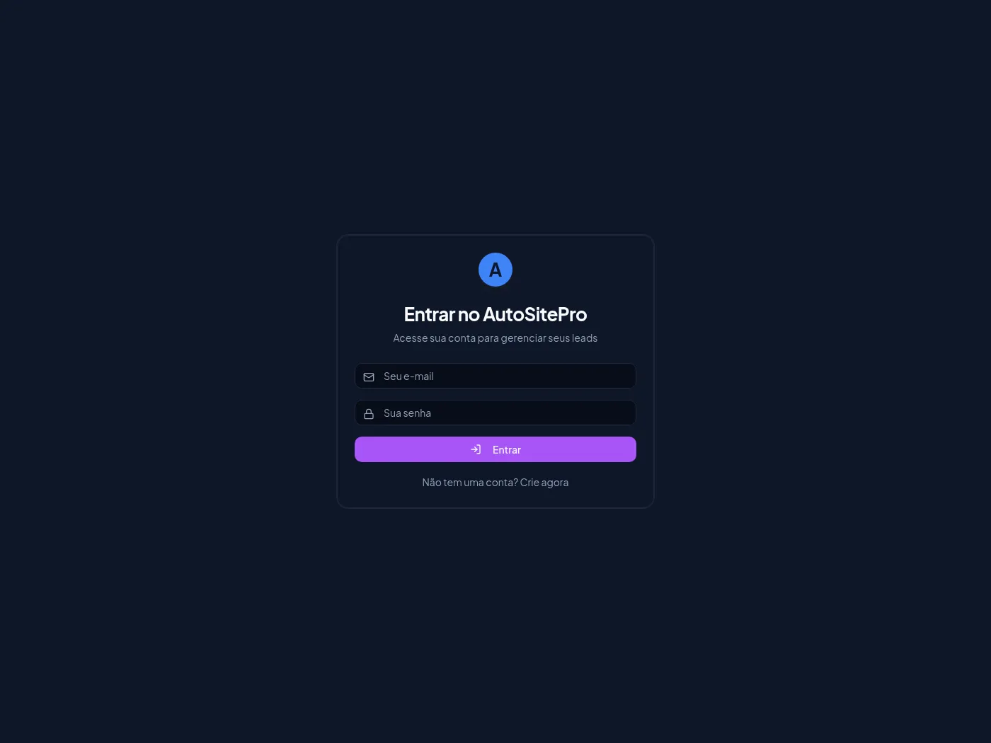 AutoSitePro SaaS Lead Generator