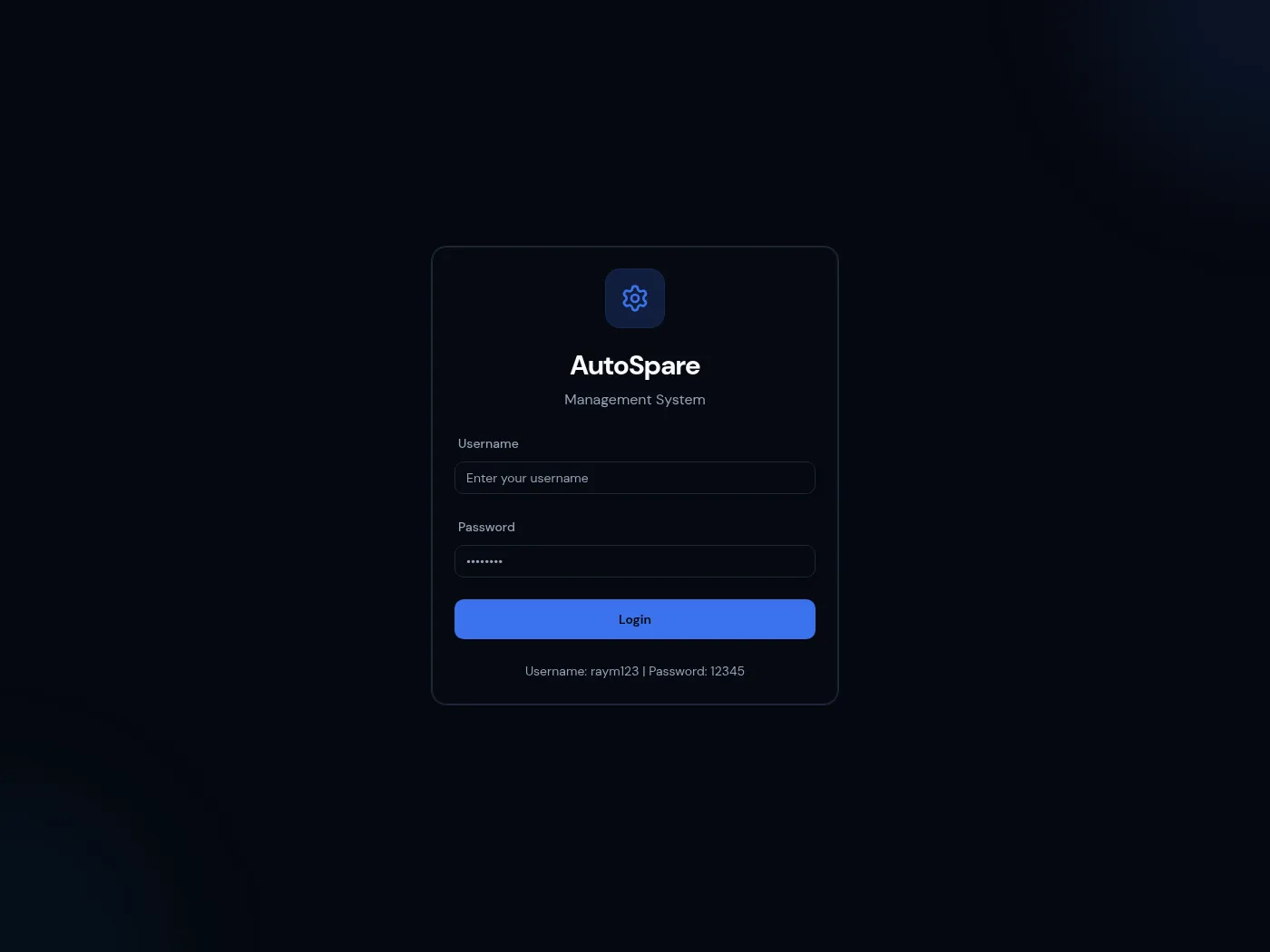 AutoSpare Manager Web