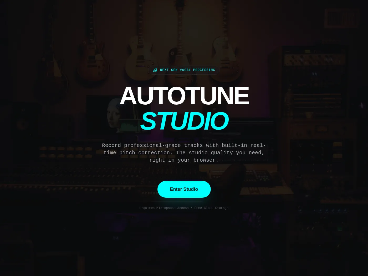 AutoTune Music Studio