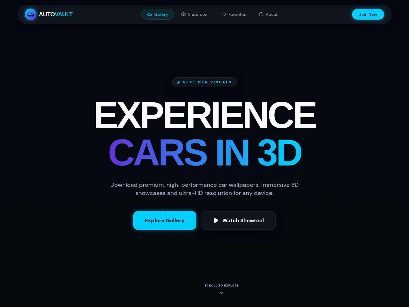 AutoVault 3D Wallpapers