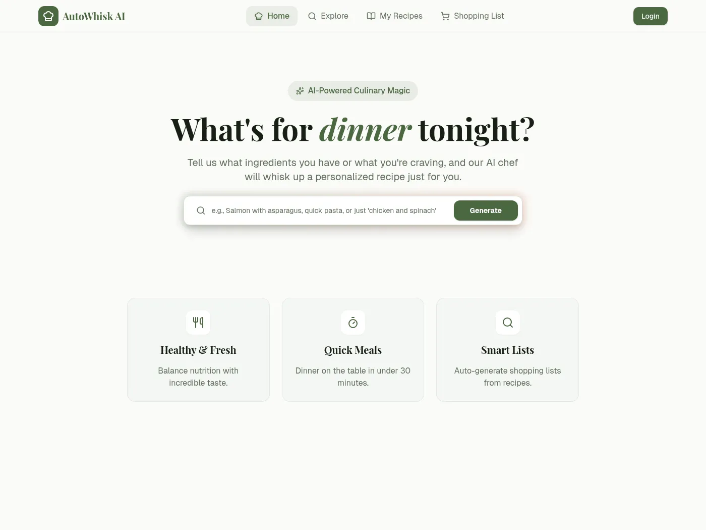 AutoWhisk AI Clone