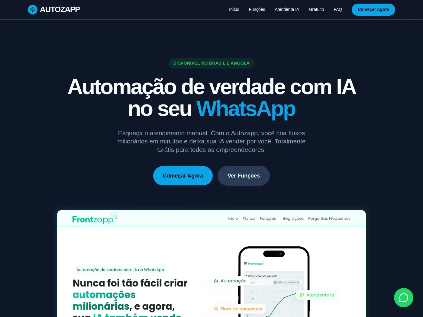 Autozapp Landing Page