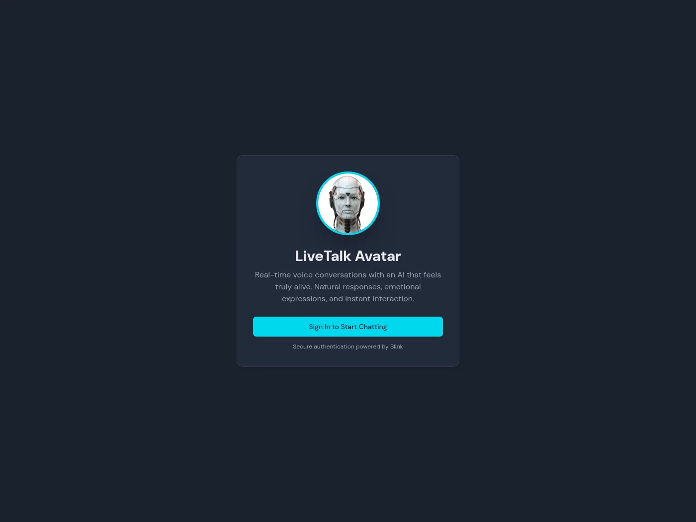 LiveTalk Avatar App