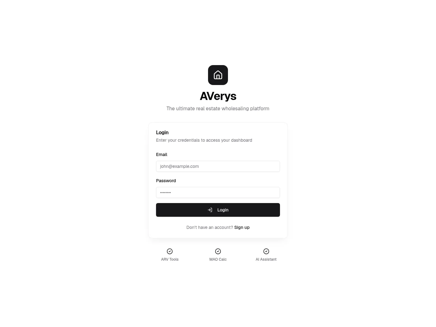 AVerys Real Estate CRM