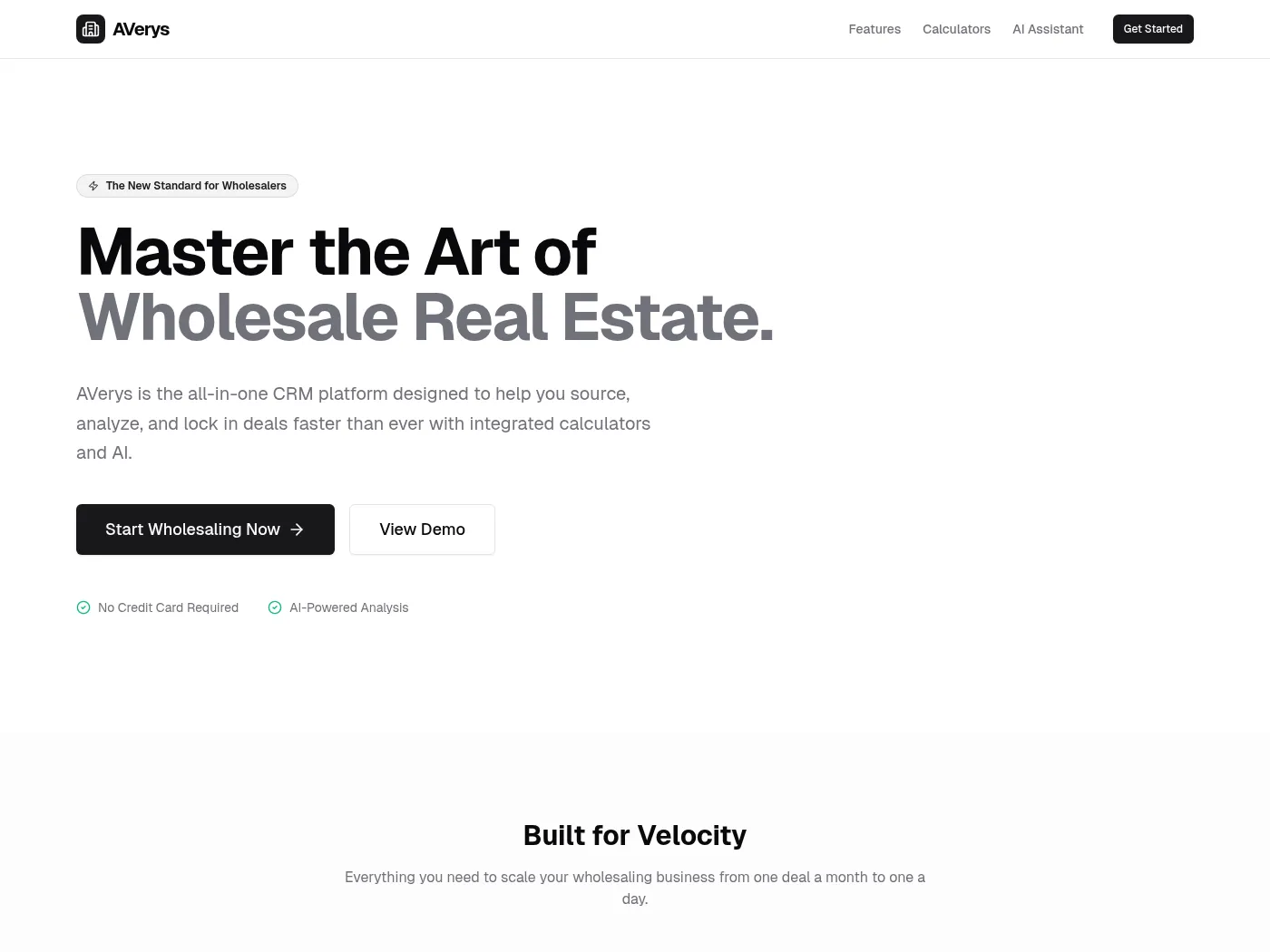 AVerys Real Estate CRM