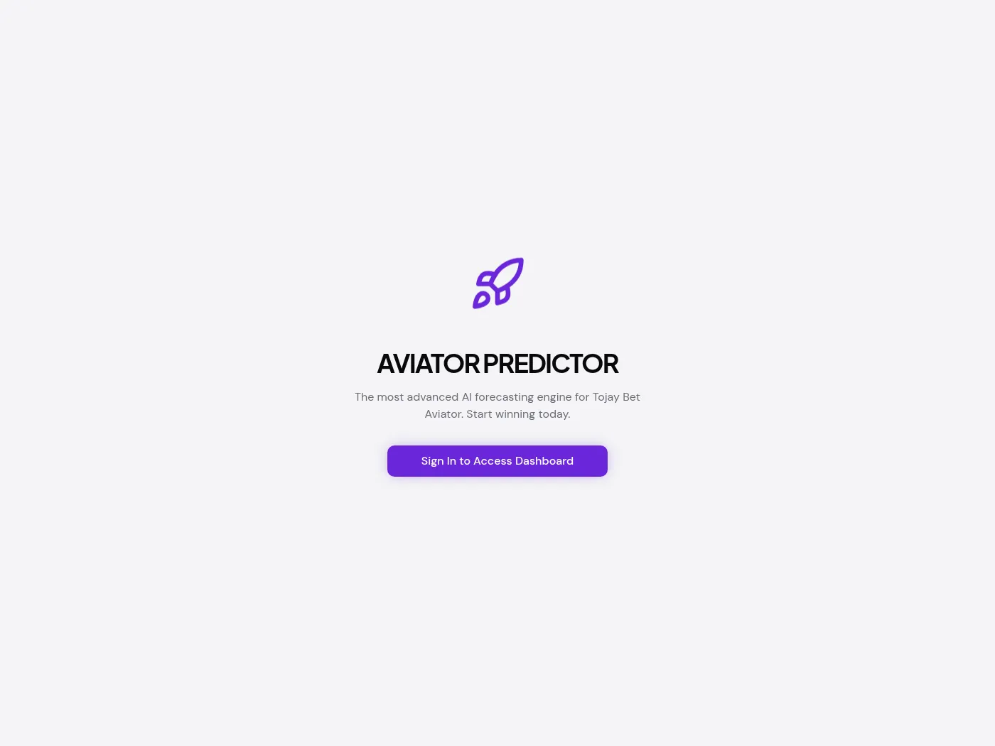 Aviater Predictor