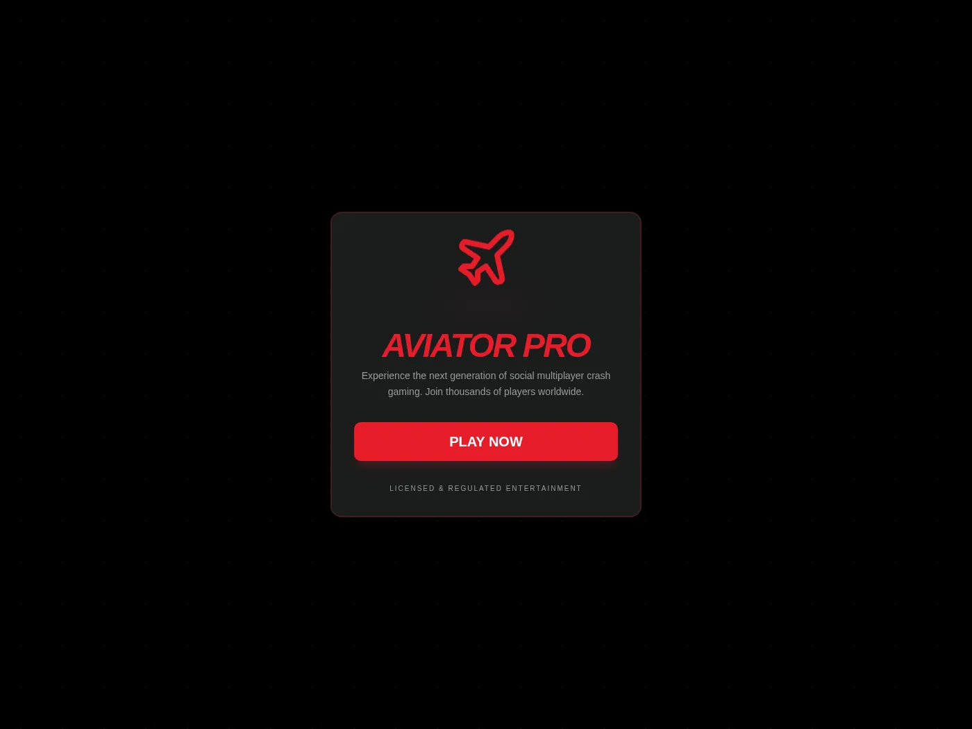 Aviator Admin Clone