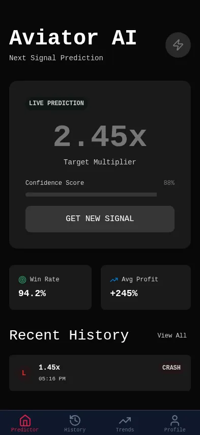 Aviator AI Predictor
