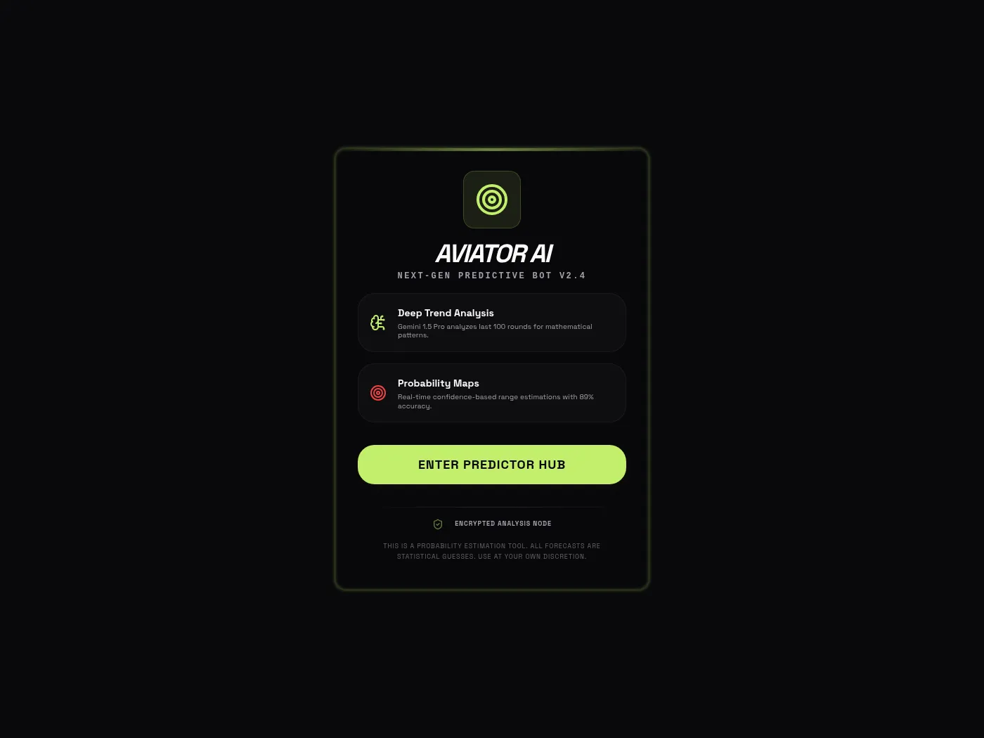 Aviator AI Predictor