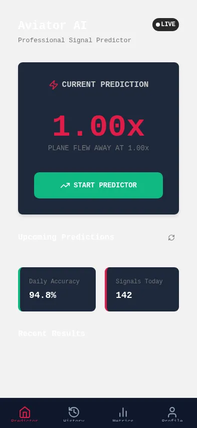 Aviator AI Predictor