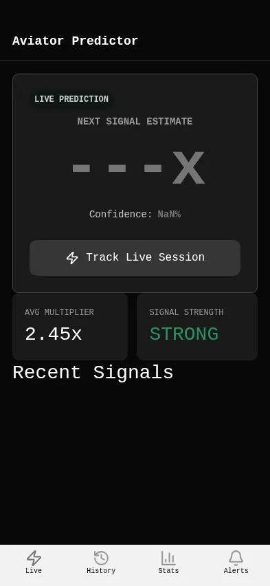 Aviator Signal Predictor