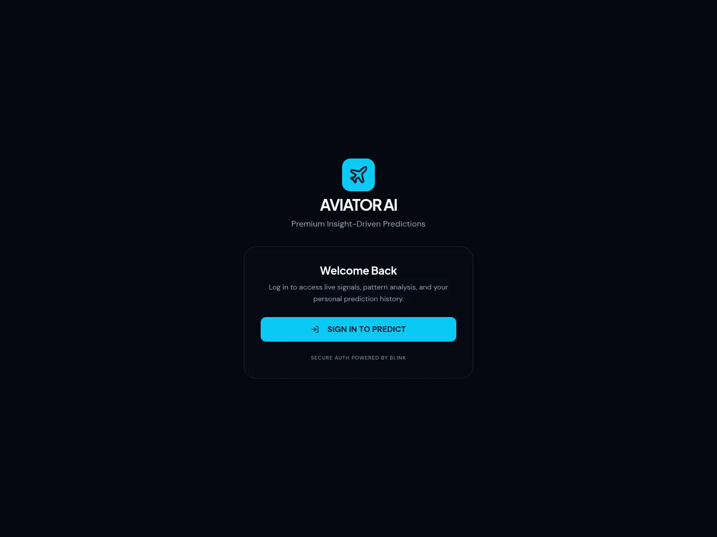 Aviator AI Predictor