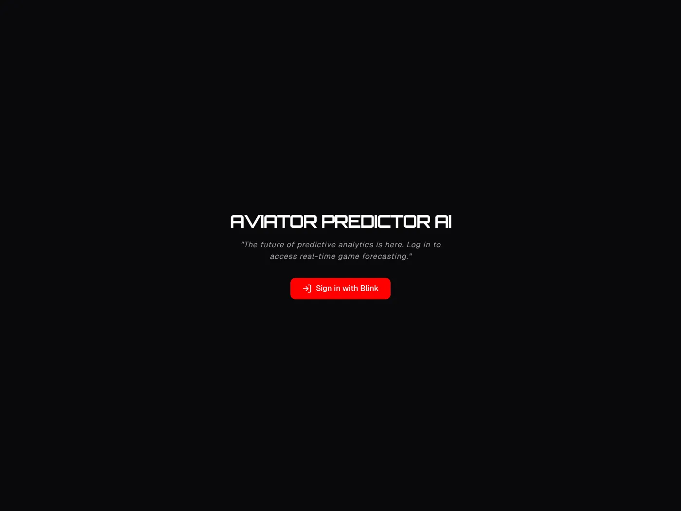 Aviator Predictor AI