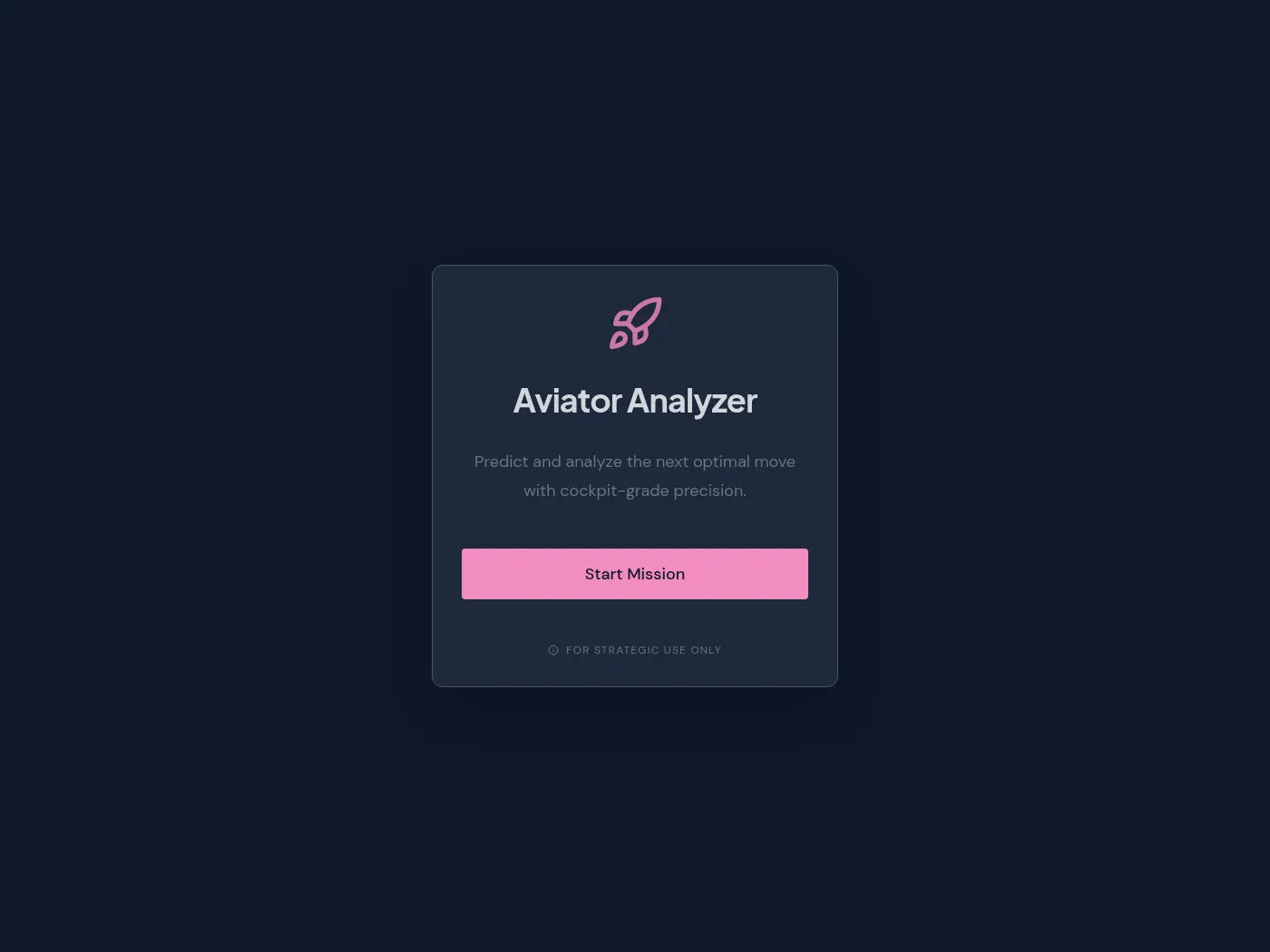 Aviator Analyzer
