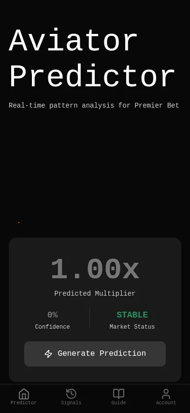 Aviator Predictor Bot