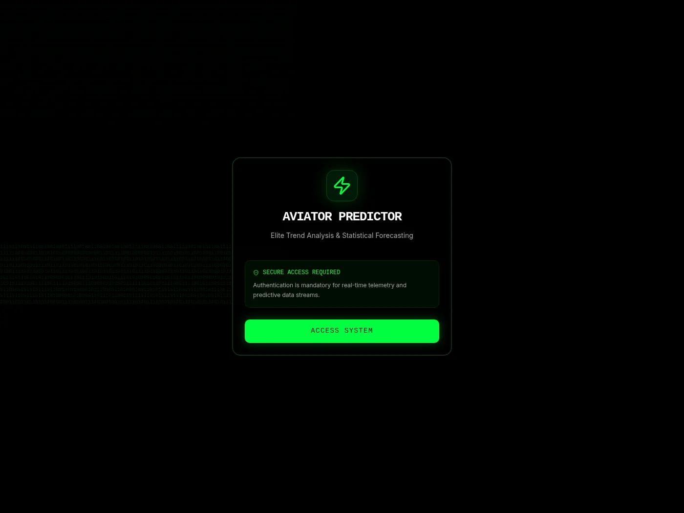 Aviator Predictor Bot