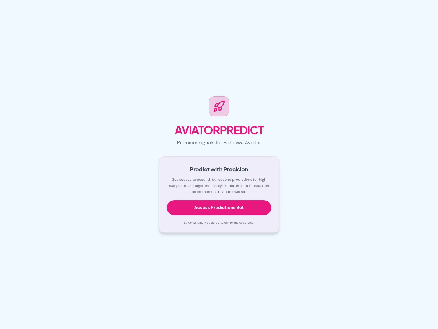 Aviator Predictor Bot