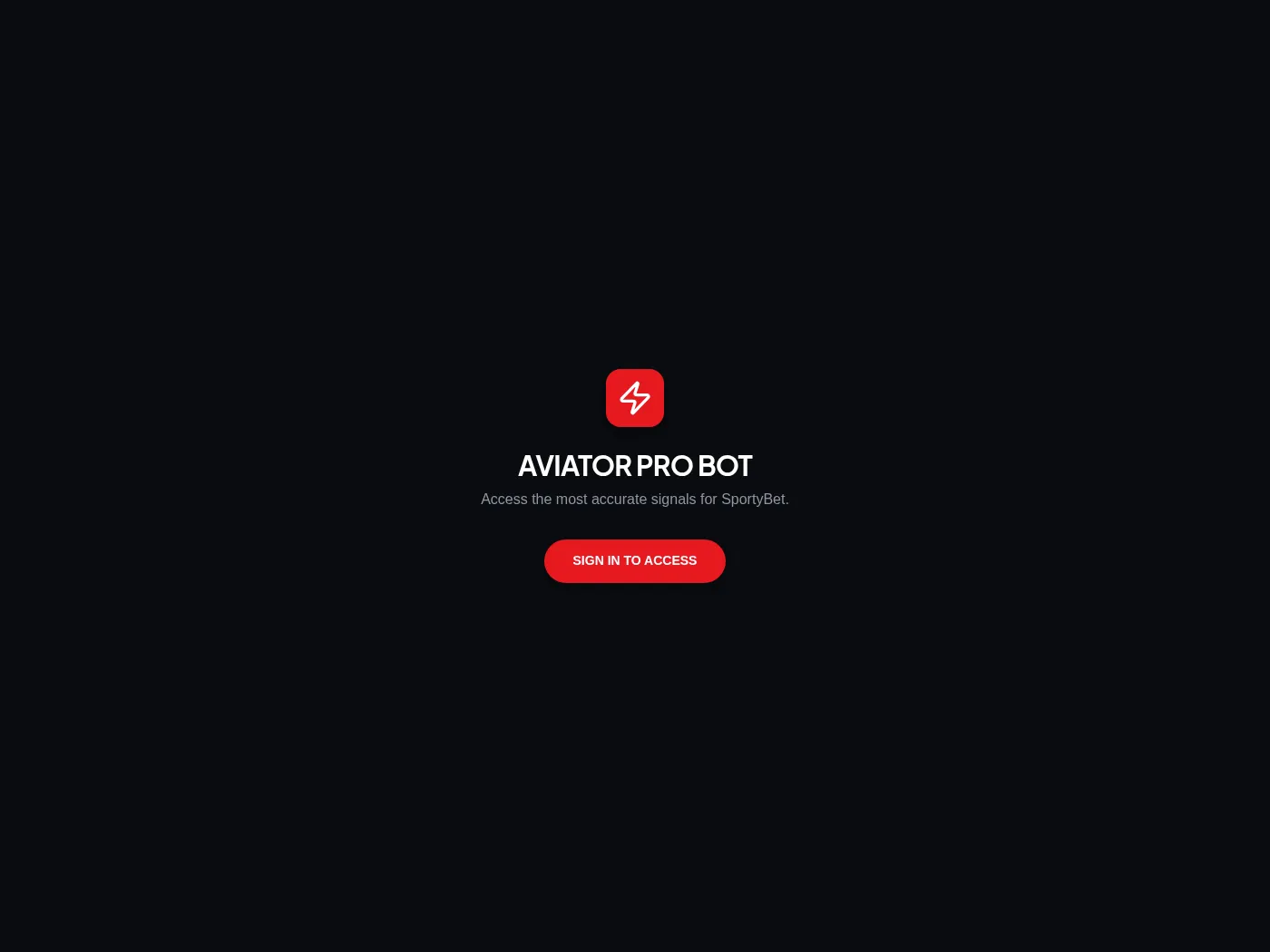 Aviator Predictor Bot