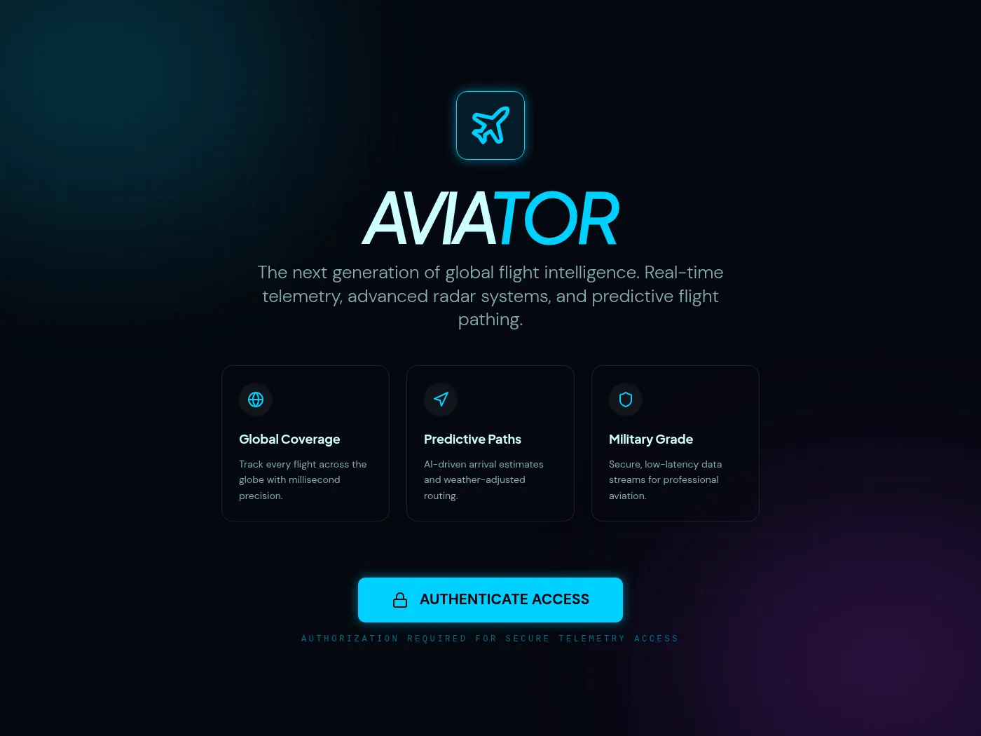Aviator Flight Tracker