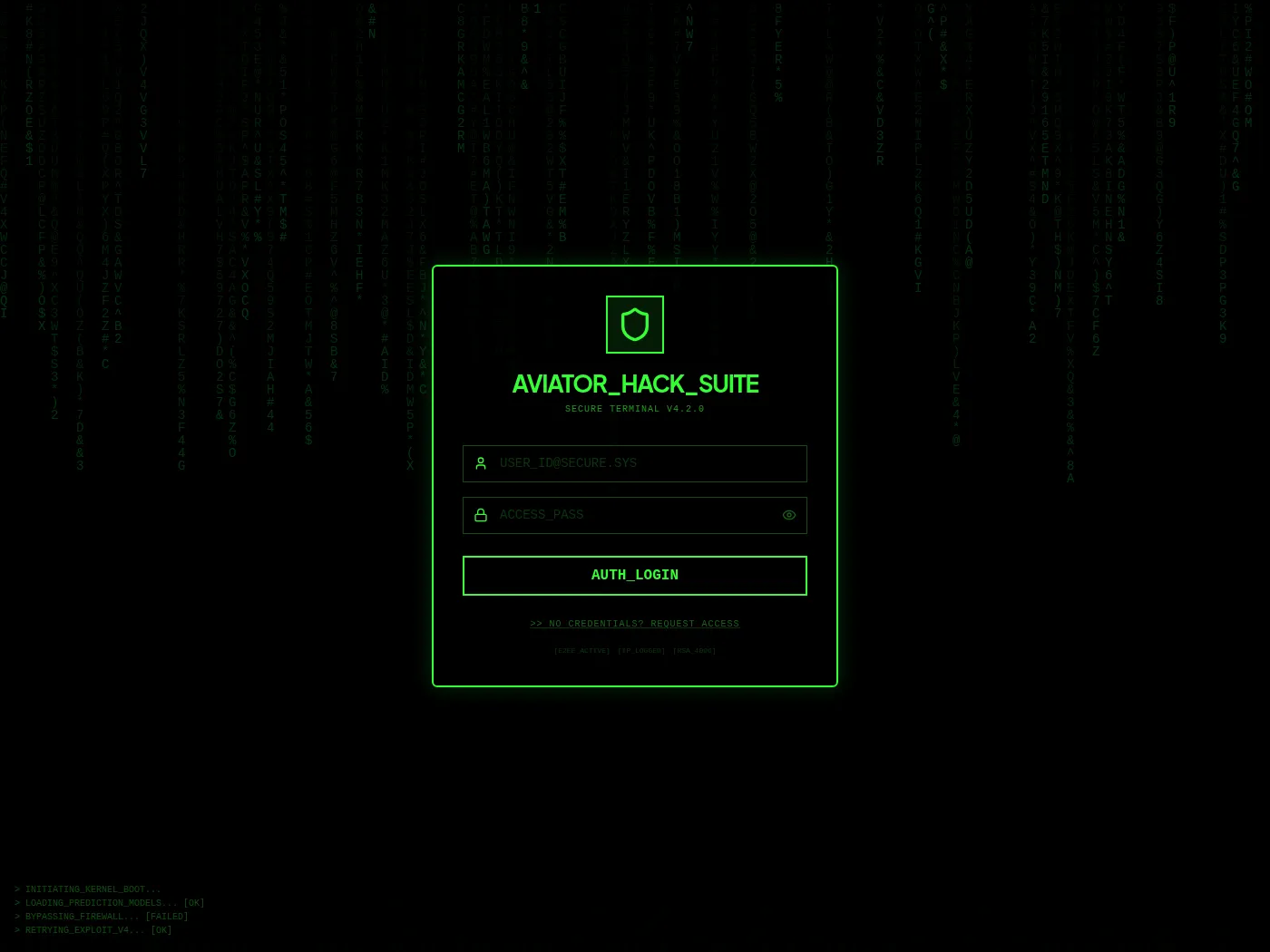 Aviator Hack Suite