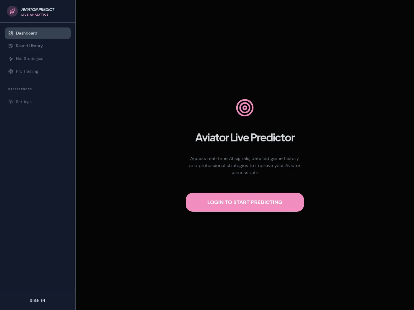 Aviator Live Predictor