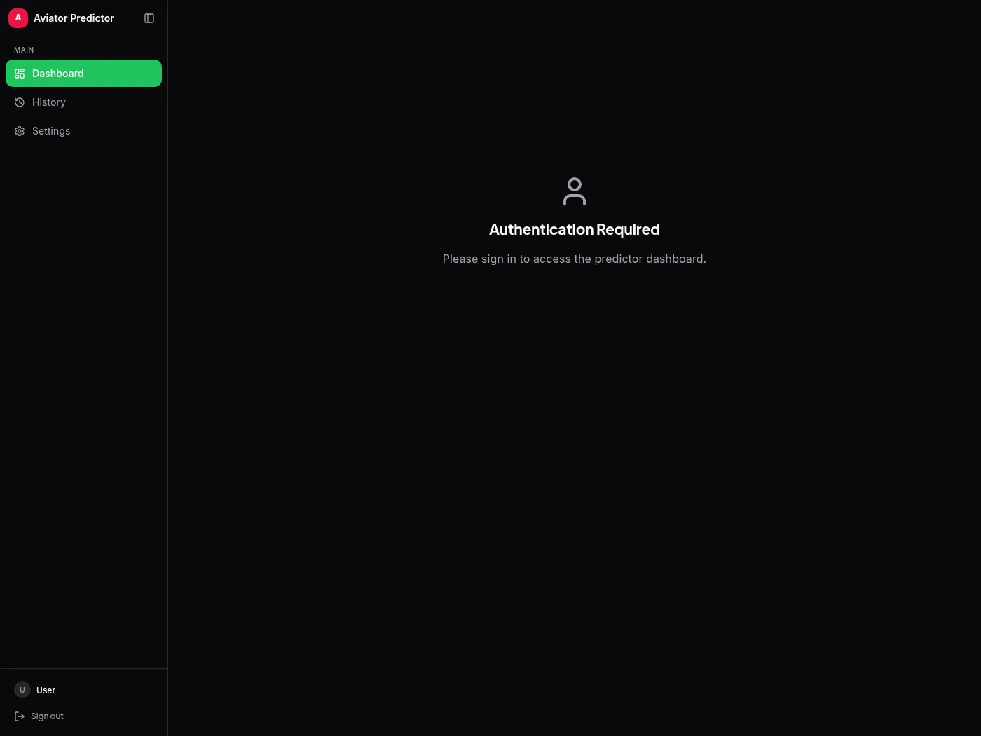 Aviator Number Predictor