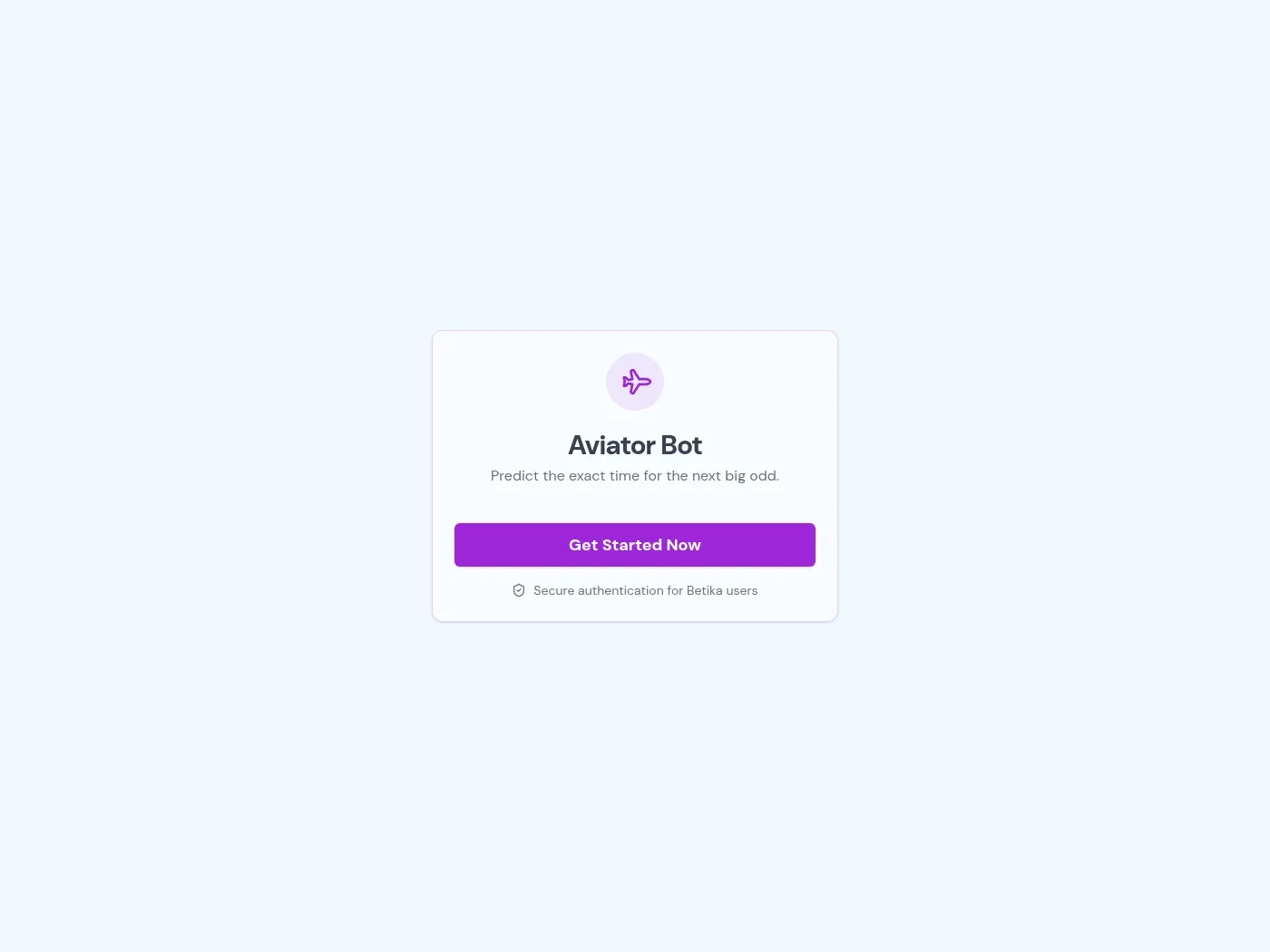 Aviator Odds Predictor