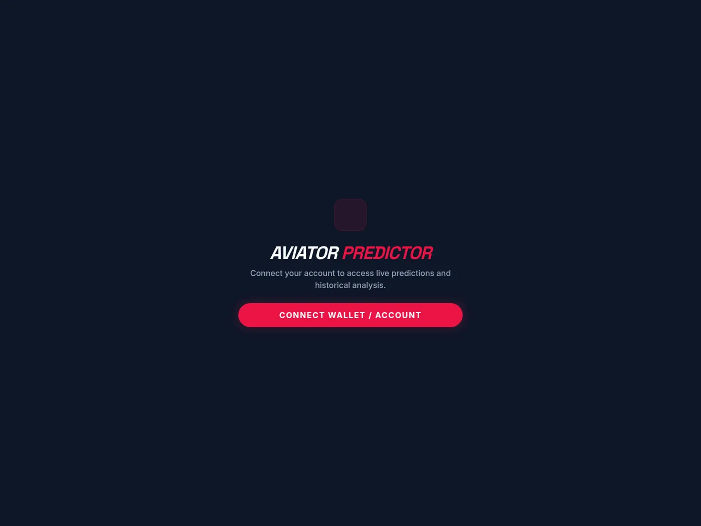 Aviator Odds Predictor