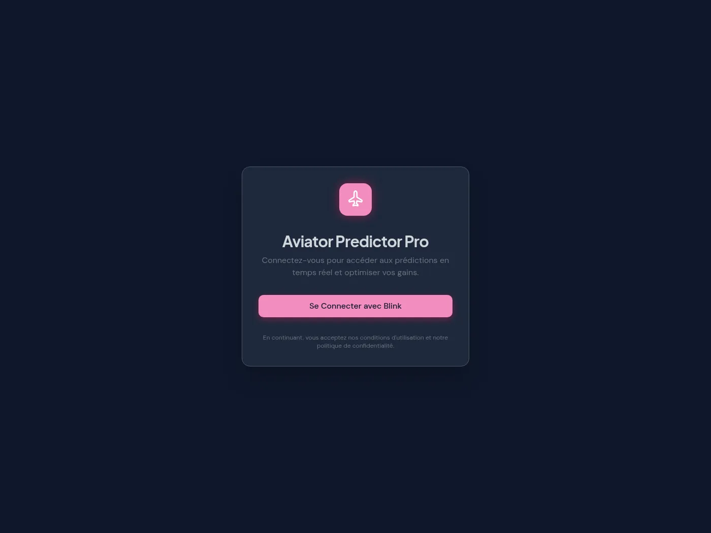 Aviator Odds Predictor
