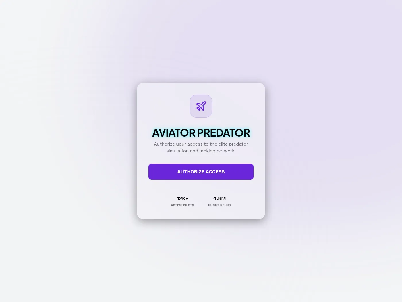 Aviator Predator Hub