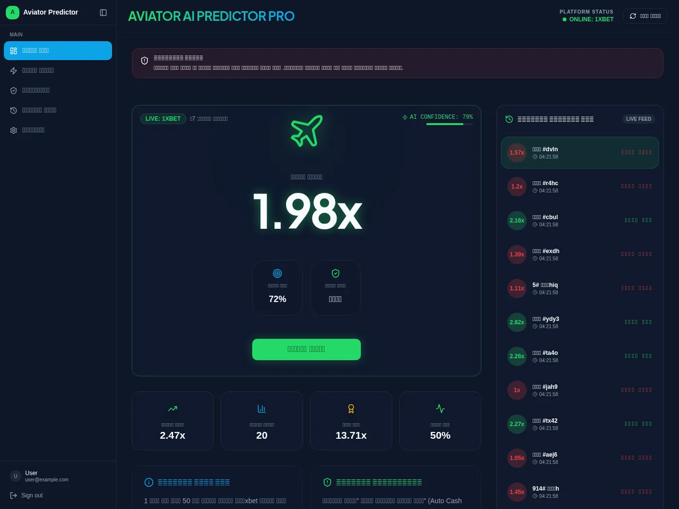 Aviator Prediction Bot