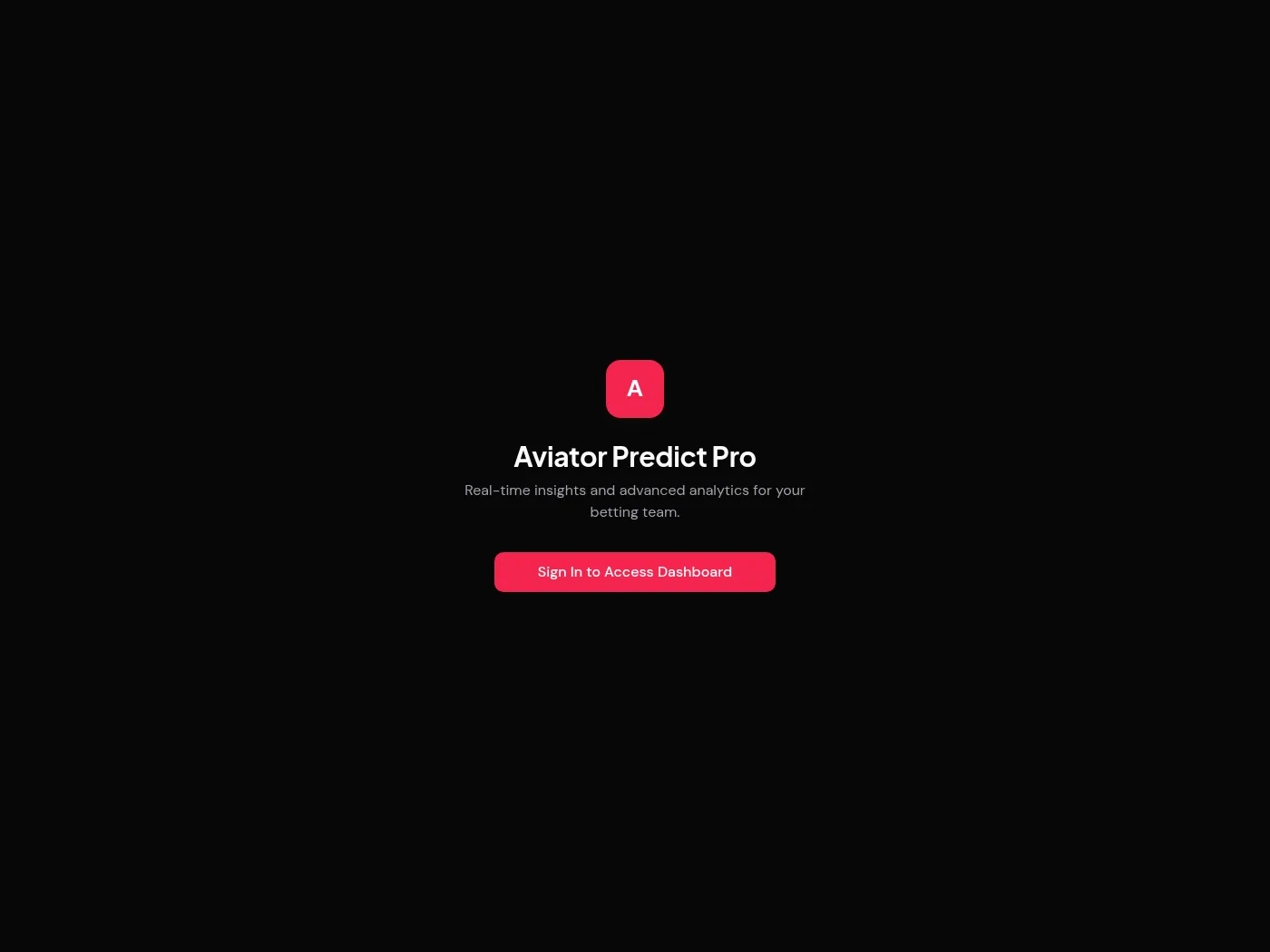 Aviator Predict Pro